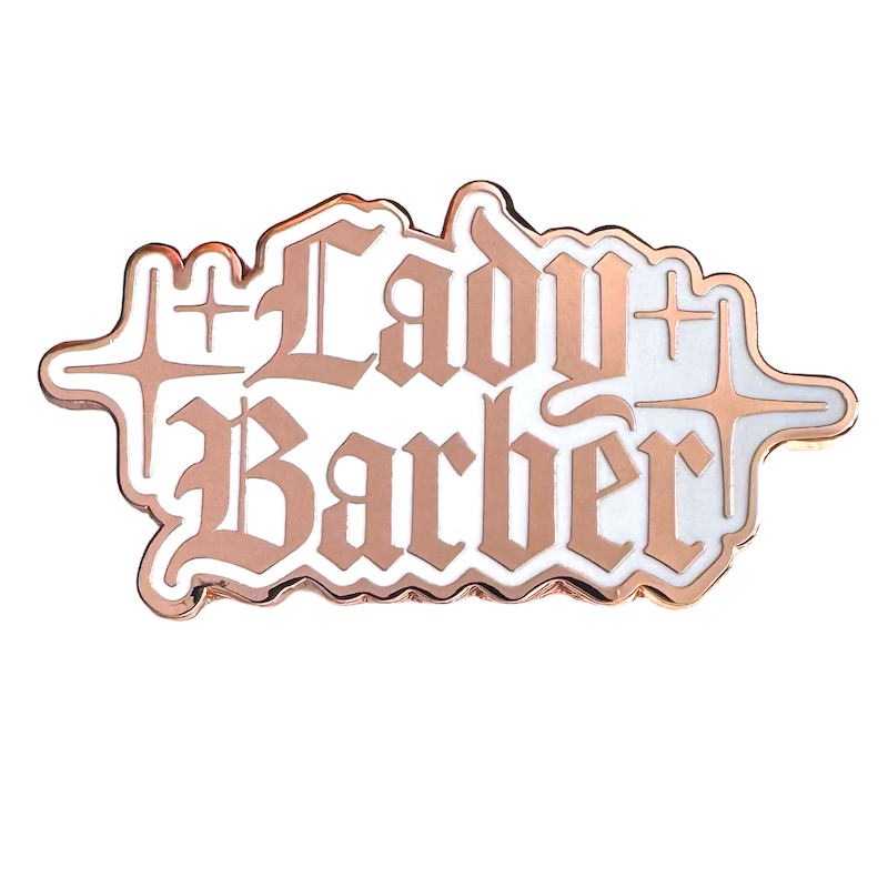 Lady of Hearts Barber Pin | Blood Veins and Bandages | Los Angeles