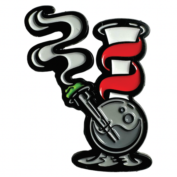 Bong Rip Barber Pin | Blood Veins and Bandages | Los Angeles